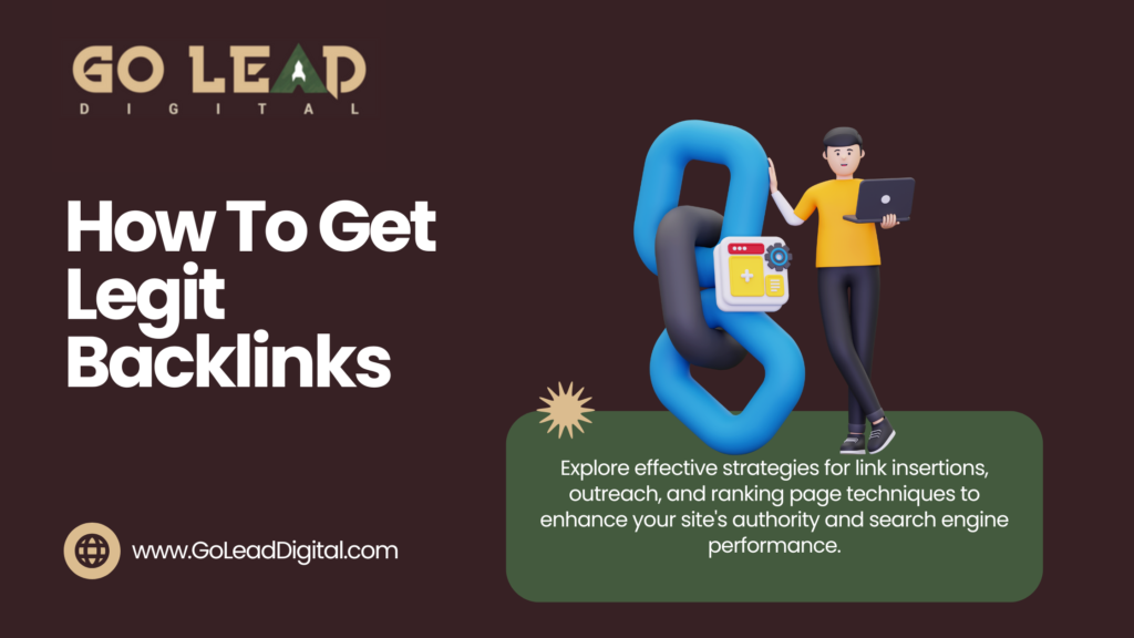 How to Get Legit Backlinks for Your SEO Project: (100% Proven Strategies) - GO LEAD DIGITAL